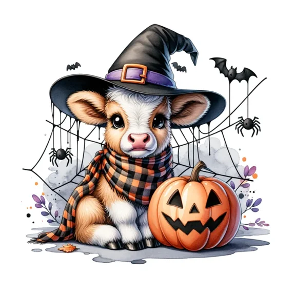 DOPASTICKER Car Sticker Baby Cow Sticker Phone Sticker, Latop Sticker ...