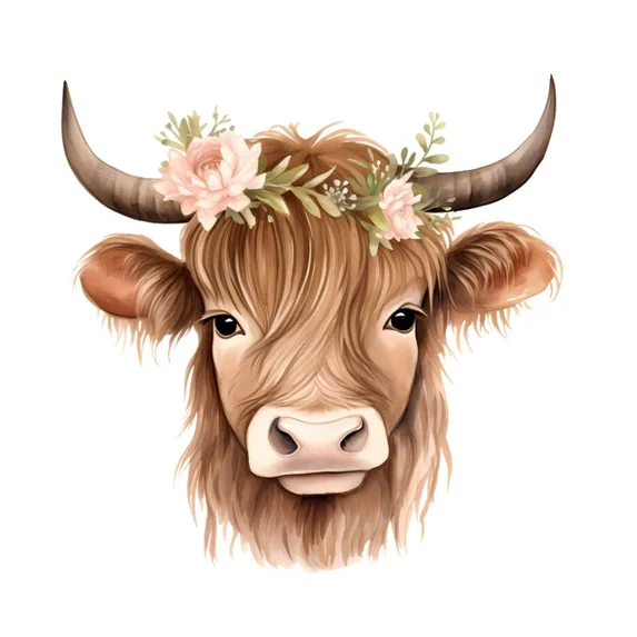 DOPASTICKER Car Sticker Baby Cow Sticker Phone Sticker, Latop Sticker ...