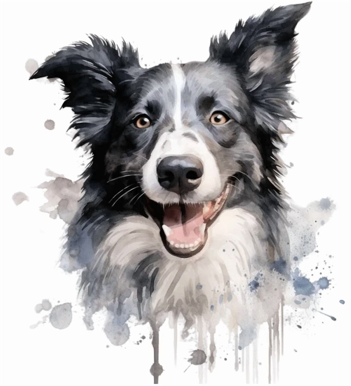 DOPASTICKER Car Sticker Border Collie Car Sticker Dogs Sticker Phone ...