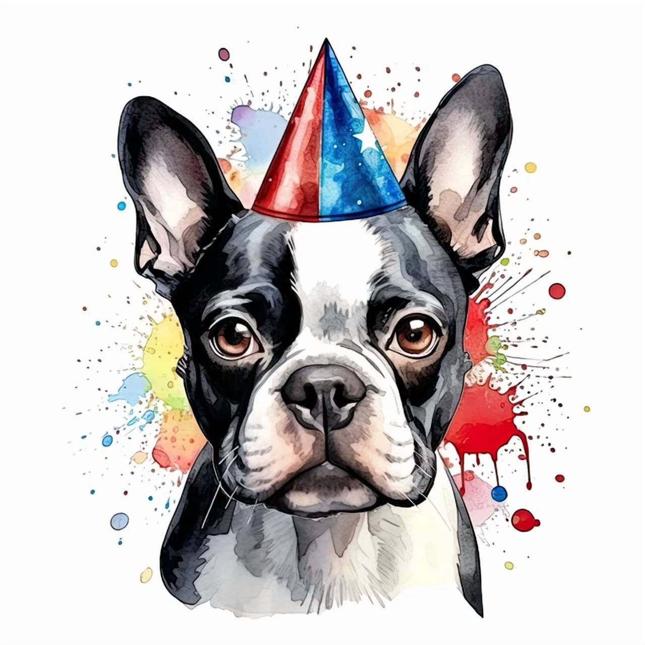 DOPASTICKER Car Sticker Boston Terrier Car Sticker Dogs Sticker Phone ...