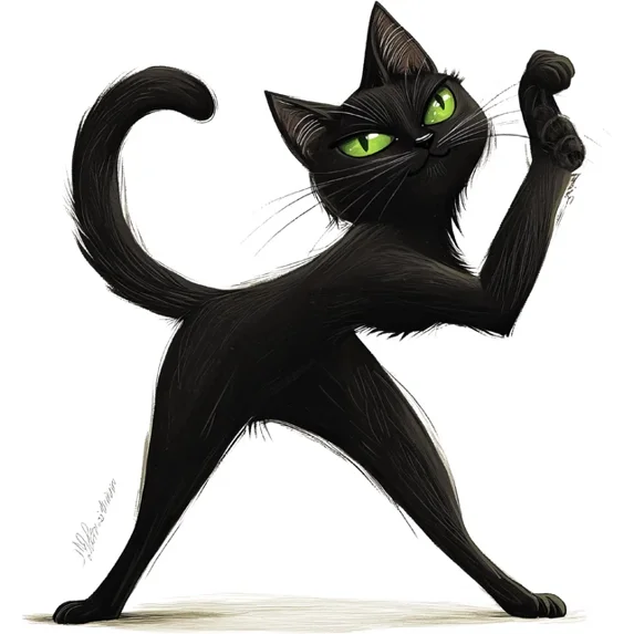 DOPASTICKER Car Sticker Cat Sticker Phone Sticker, Latop Sticker, Lover ...