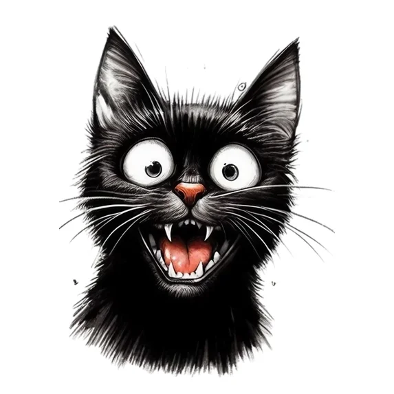 DOPASTICKER Car Sticker Cat Sticker Phone Sticker, Latop Sticker, Lover ...