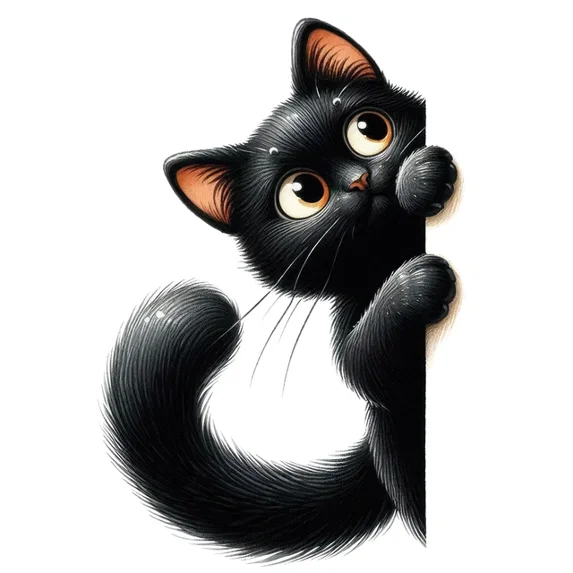 DOPASTICKER Car Sticker Cat Sticker Phone Sticker, Latop Sticker, Lover ...