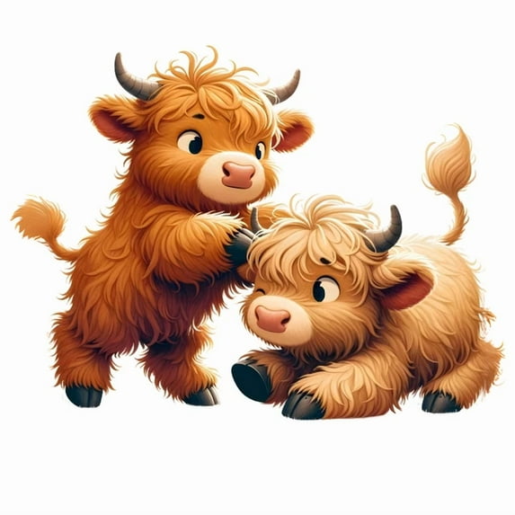 DOPASTICKER Car Sticker Cow Watercolor Sticker Phone Sticker, Latop ...