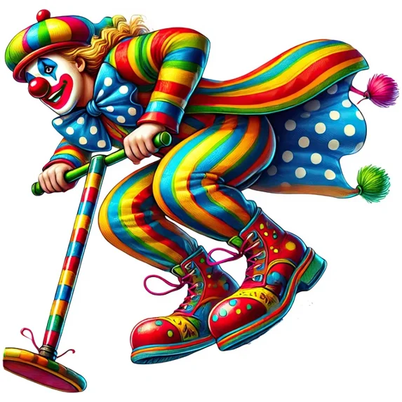 DOPASTICKER Car Sticker Creepy Clown Sticker Phone Sticker, Latop ...