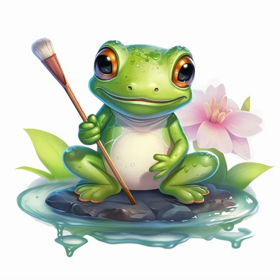 DOPASTICKER Car Sticker Cute Frog Sticker Phone Sticker, Latop Sticker ...