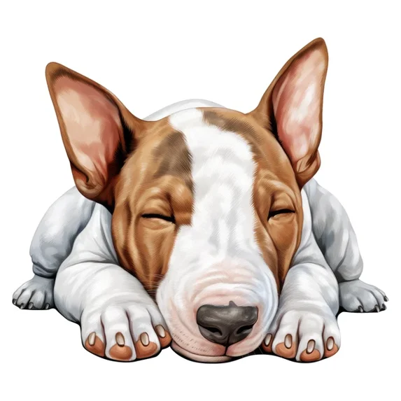 DOPASTICKER Car Sticker Cute Sleeping Car Sticker Dogs Sticker Phone ...