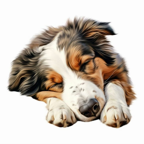 DOPASTICKER Car Sticker Cute Sleeping Car Sticker Dogs Sticker Phone ...