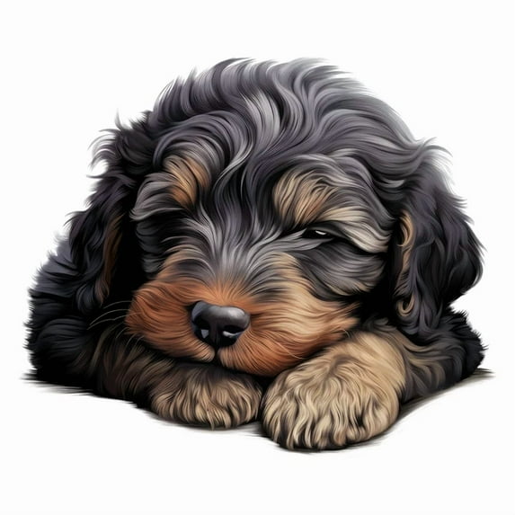 DOPASTICKER Car Sticker Cute Sleeping Car Sticker Dogs Sticker Phone ...