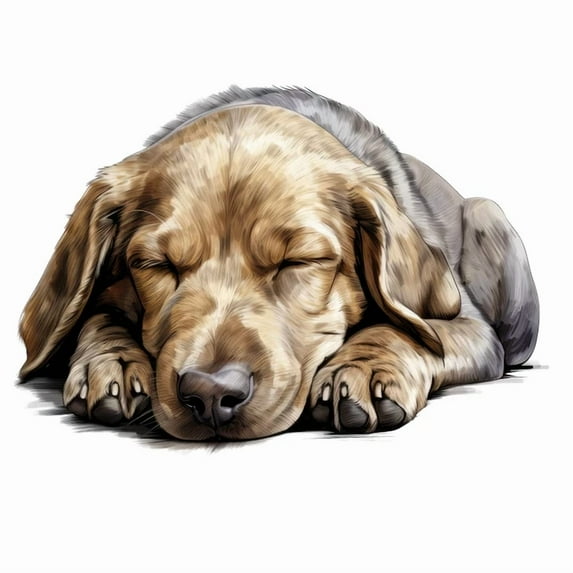 DOPASTICKER Car Sticker Cute Sleeping Car Sticker Dogs Sticker Phone ...