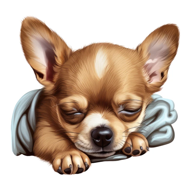 DOPASTICKER Car Sticker Cute Sleeping Car Sticker Dogs Sticker Phone ...