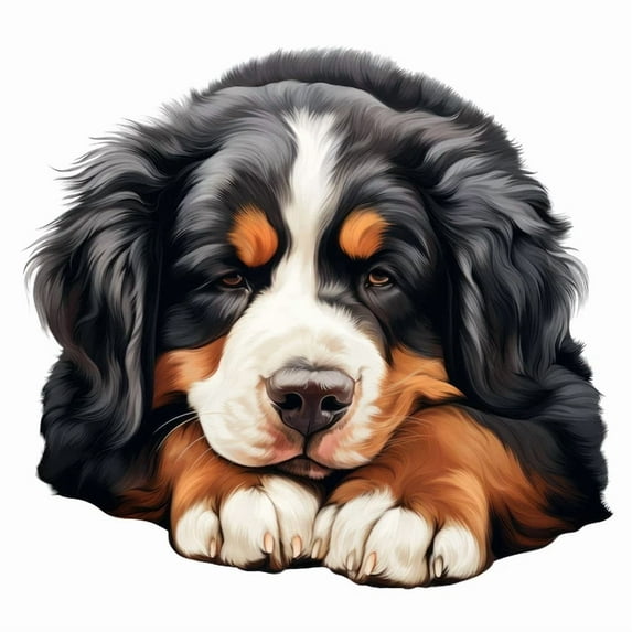 DOPASTICKER Car Sticker Cute Sleeping Car Sticker Dogs Sticker Phone ...