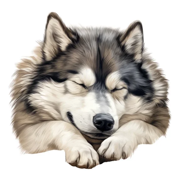 DOPASTICKER Car Sticker Cute Sleeping Dogs Sticker Dogs Sticker Phone ...