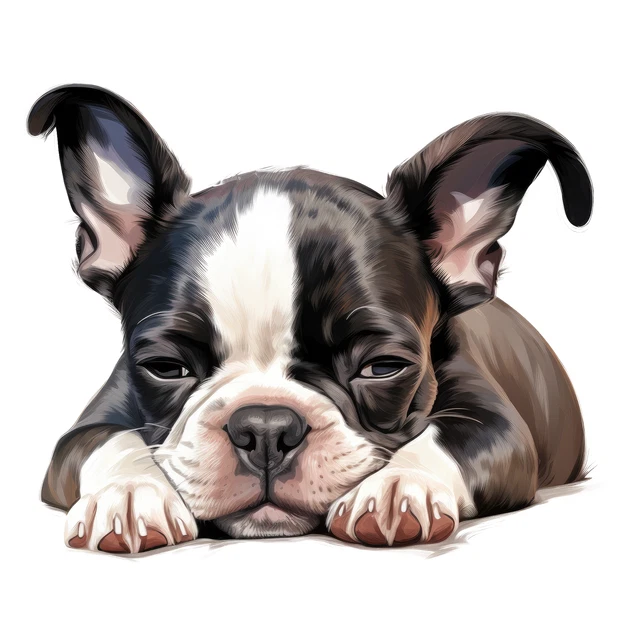 DOPASTICKER Car Sticker Cute Sleeping Dogs Sticker Dogs Sticker Phone ...