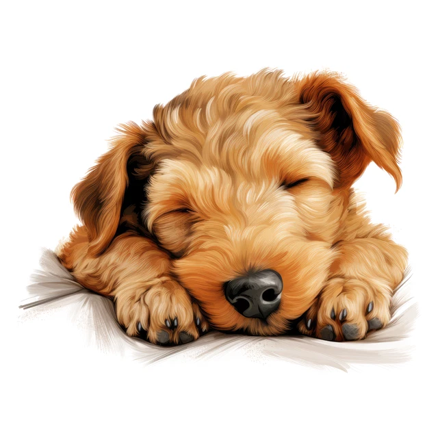 DOPASTICKER Car Sticker Cute Sleeping Dogs Sticker Dogs Sticker Phone ...