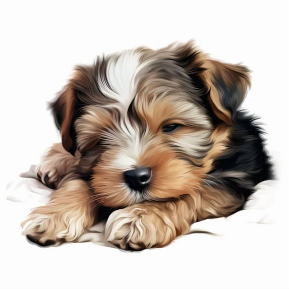 DOPASTICKER Car Sticker Cute Sleeping Dogs Sticker Dogs Sticker Phone ...