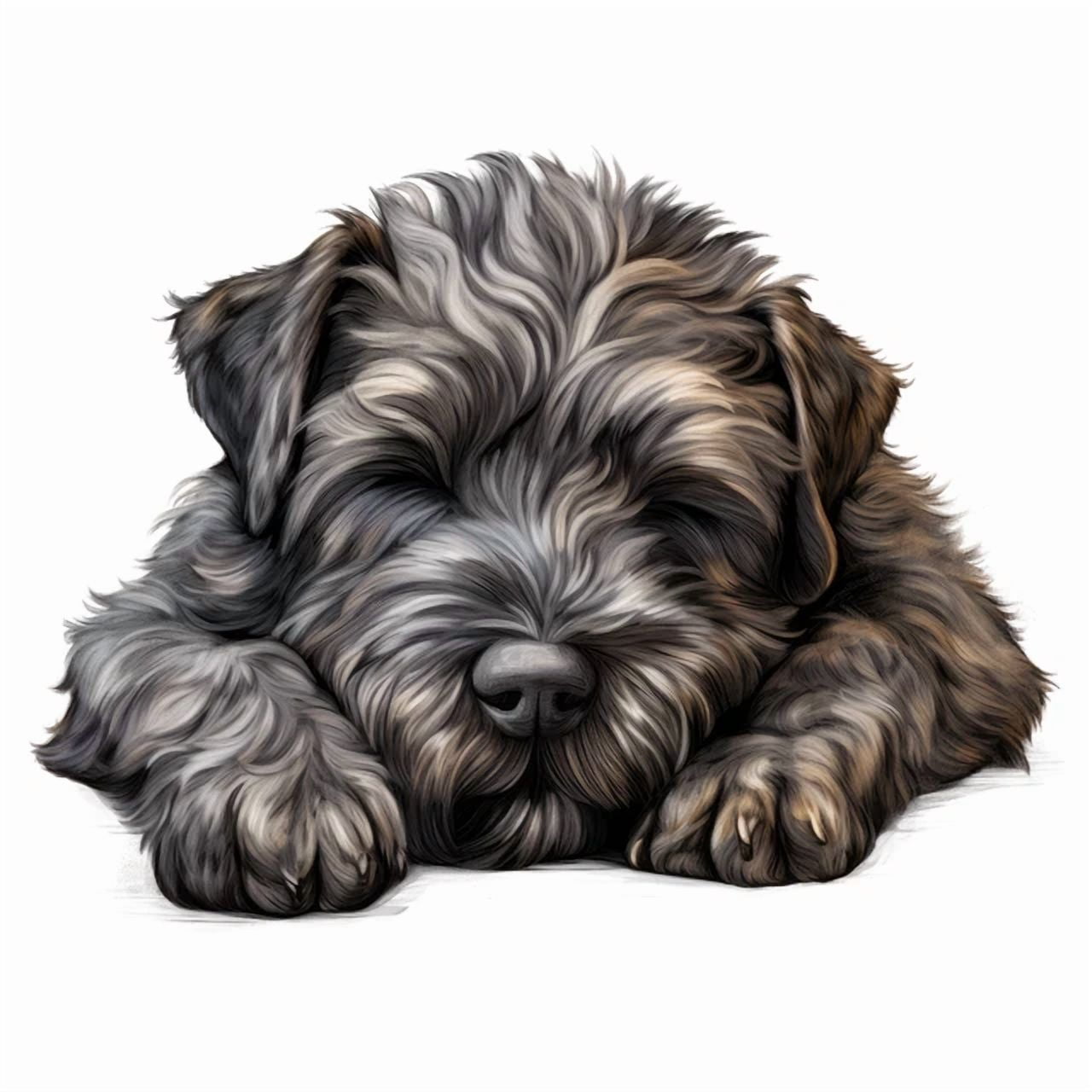 DOPASTICKER Car Sticker Cute Sleeping Dogs Sticker Dogs Sticker Phone ...