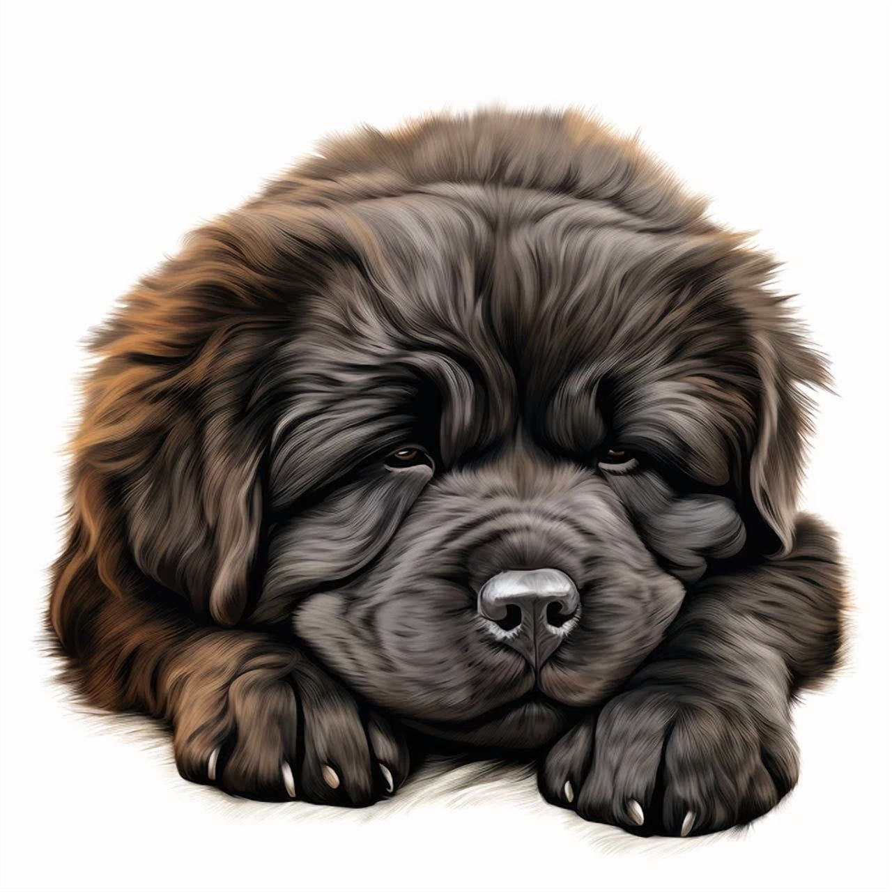 DOPASTICKER Car Sticker Cute Sleeping Dogs Sticker Dogs Sticker Phone ...