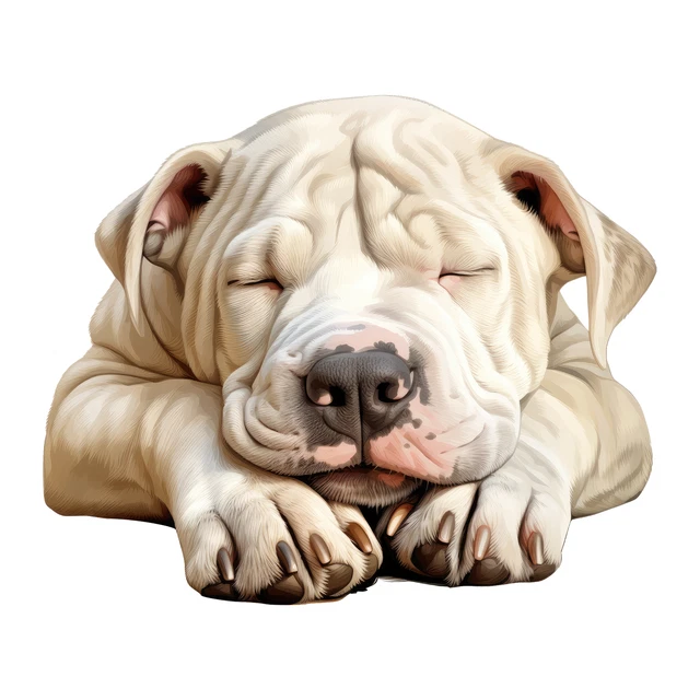 DOPASTICKER Car Sticker Cute Sleeping Dogs Sticker Dogs Sticker Phone ...