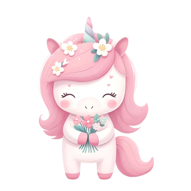 DOPASTICKER Car Sticker Cute Unicorn Sticker Phone Sticker, Latop ...