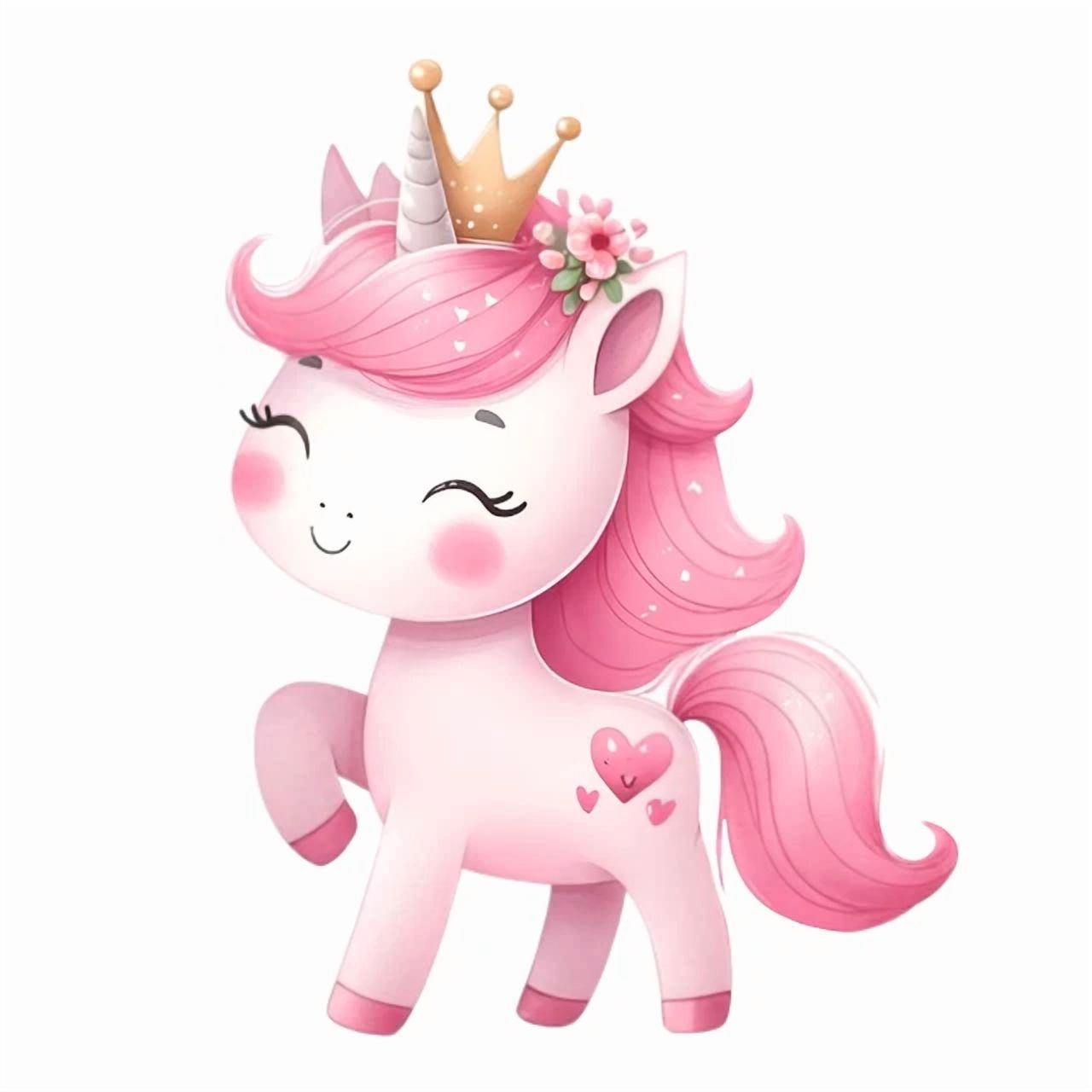 DOPASTICKER Car Sticker Cute Unicorn Sticker Phone Sticker, Latop ...