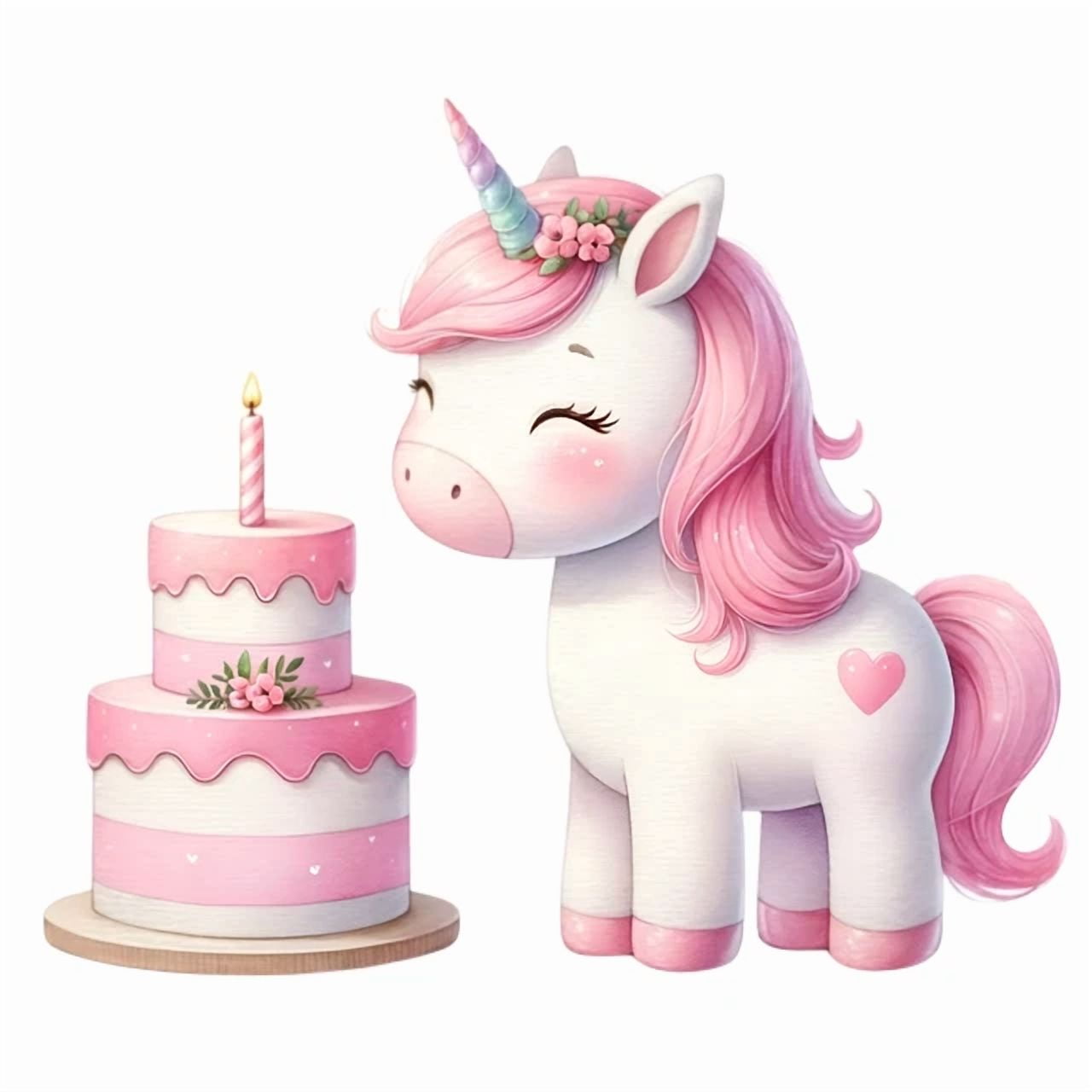 DOPASTICKER Car Sticker Cute Unicorn Sticker Phone Sticker, Latop ...