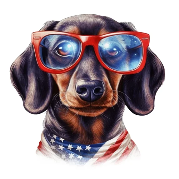 DOPASTICKER Car Sticker Dachshund Car Sticker Dogs Sticker Phone ...