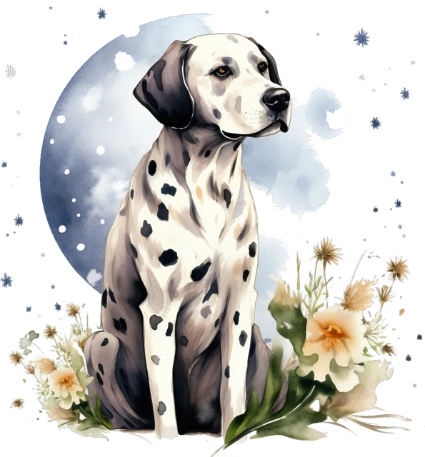 DOPASTICKER Car Sticker Dalmatians Car Sticker Dogs Sticker Phone ...