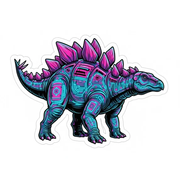 DOPASTICKER Car Sticker Dinosaur Sticker Tuning Rear Window Phone ...