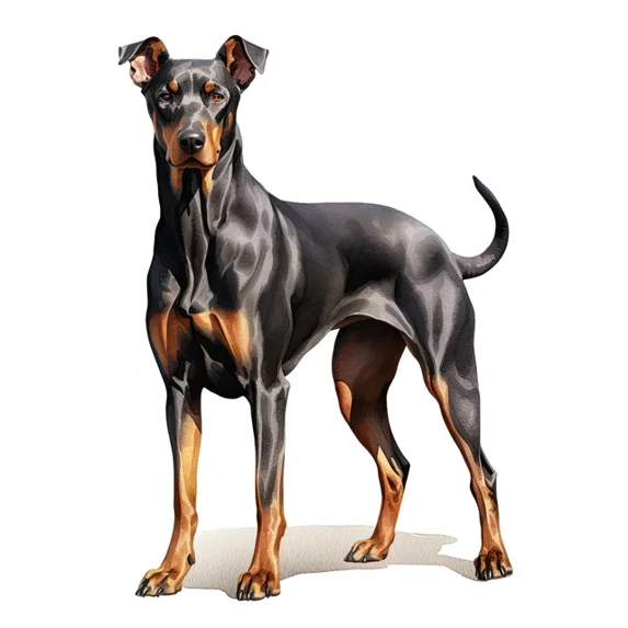 DOPASTICKER Car Sticker Doberman Car Sticker Dogs Sticker Phone Sticker ...
