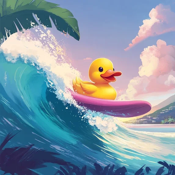 DOPASTICKER Car Sticker Duck Sticker Phone Sticker, Latop Sticker ...