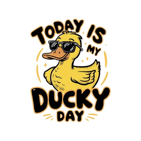 DOPASTICKER Car Sticker Duck Sticker Phone Sticker, Latop Sticker ...