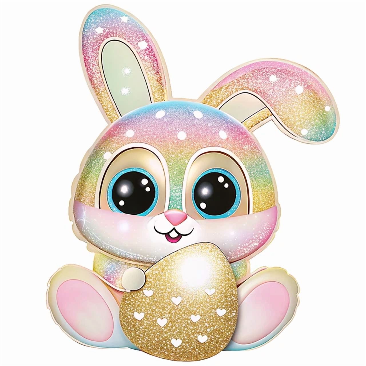 DOPASTICKER Car Sticker Egg Day Bunny Sticker Phone Sticker, Latop ...