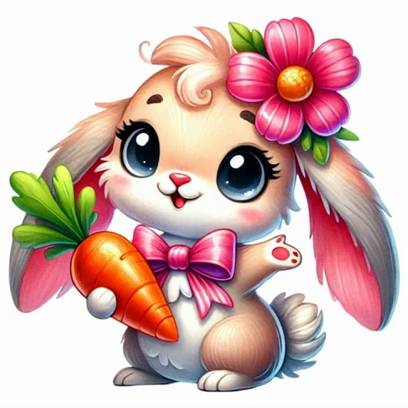 DOPASTICKER Car Sticker Egg Day Bunny Sticker Phone Sticker, Latop ...