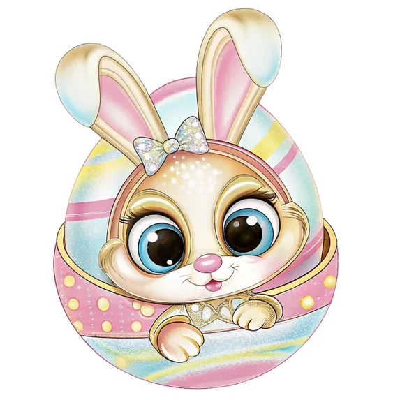 DOPASTICKER Car Sticker Egg Day Bunny Tuning Car Rear Window Phone ...