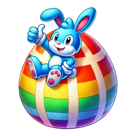 DOPASTICKER Car Sticker Egg Day Bunny Tuning Car Rear Window Phone ...