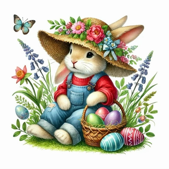 DOPASTICKER Car Sticker Egg Day Bunny Tuning Car Rear Window Phone ...