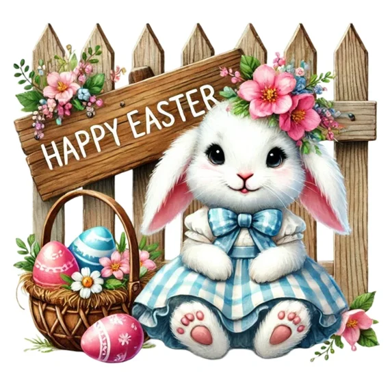 DOPASTICKER Car Sticker Egg Day Bunny Tuning Car Rear Window Phone ...