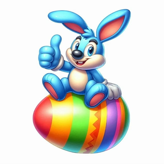 DOPASTICKER Car Sticker Egg Day Bunny Tuning Car Rear Window Phone ...