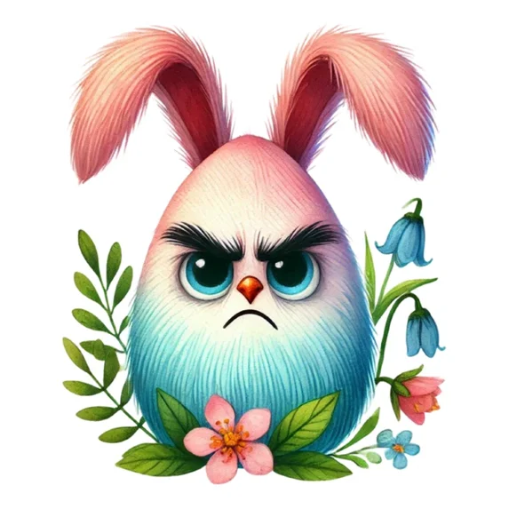 DOPASTICKER Car Sticker Egg Day Bunny Tuning Car Rear Window Phone ...