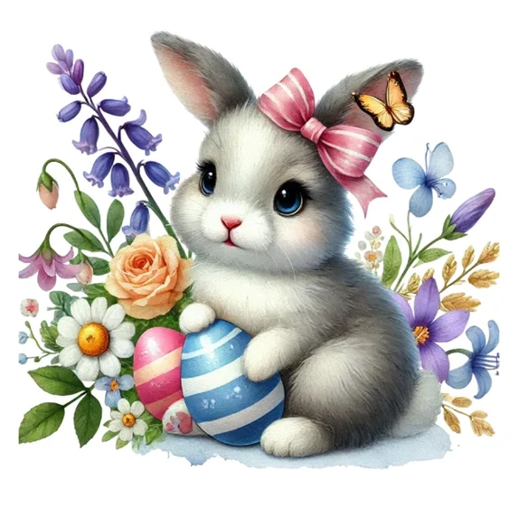 DOPASTICKER Car Sticker Egg Day Bunny Tuning Car Rear Window Phone ...