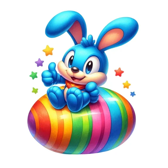 DOPASTICKER Car Sticker Egg Day Bunny Tuning Car Rear Window Phone ...