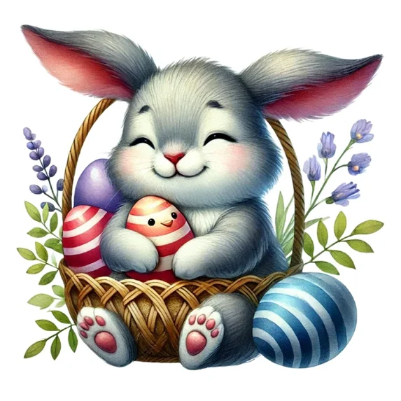 DOPASTICKER Car Sticker Egg Day Bunny Tuning Car Rear Window Phone ...