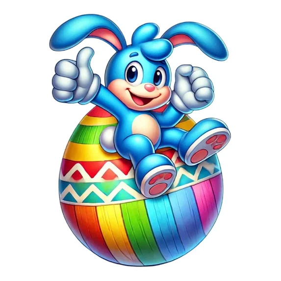 DOPASTICKER Car Sticker Egg Day Bunny Tuning Car Rear Window Phone ...