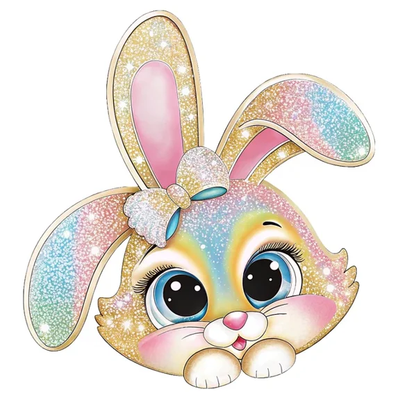 DOPASTICKER Car Sticker Egg Day Bunny Tuning Car Rear Window Phone ...