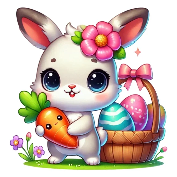 DOPASTICKER Car Sticker Egg Day Bunny Tuning Car Rear Window Phone ...