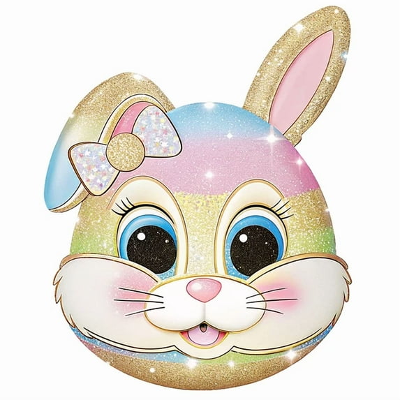 DOPASTICKER Car Sticker Egg Day Bunny Tuning Car Rear Window Phone ...