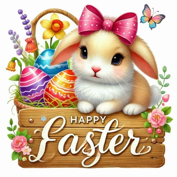 DOPASTICKER Car Sticker Egg Day Bunny Tuning Car Rear Window Phone ...