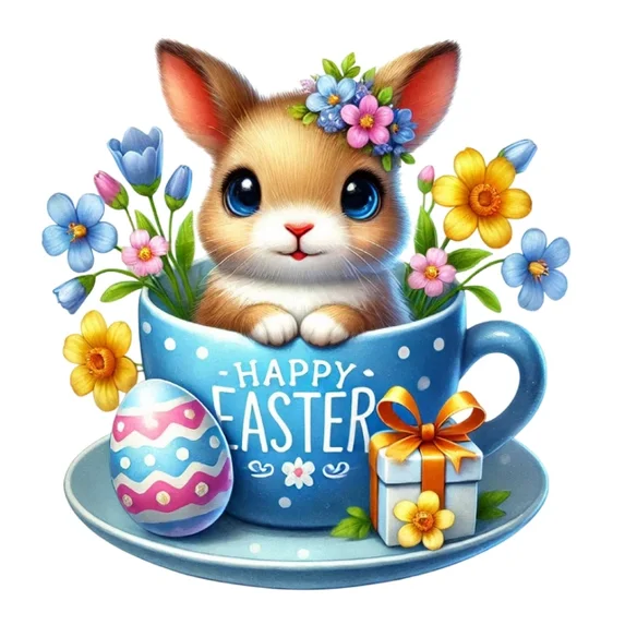 DOPASTICKER Car Sticker Egg Day Bunny Tuning Car Rear Window Phone ...