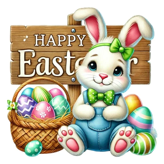 DOPASTICKER Car Sticker Egg Day Bunny Tuning Car Rear Window Phone ...